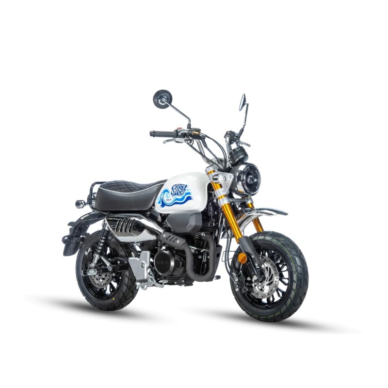 Moto 125 au Style Vintage, Économique et Idéale pour la Ville