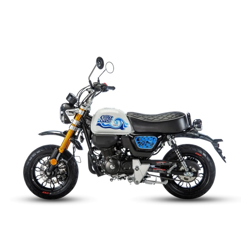 Moto 125 au Style Vintage, Économique et Idéale pour la Ville