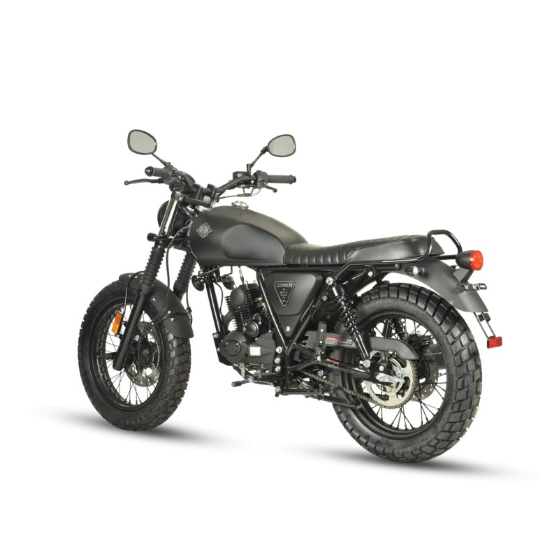 Moto TNT Scrambler 50cc – Style Rétro, Légère et Accessible
