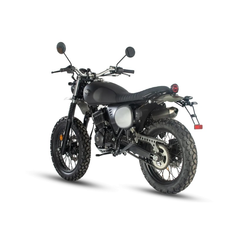 Moto TNT Scrambler 125cc – Style Vintage & Polyvalence
